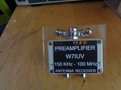 RX Mastvorverstärker W7IUV 150 KHz - 100 MHz | eBay