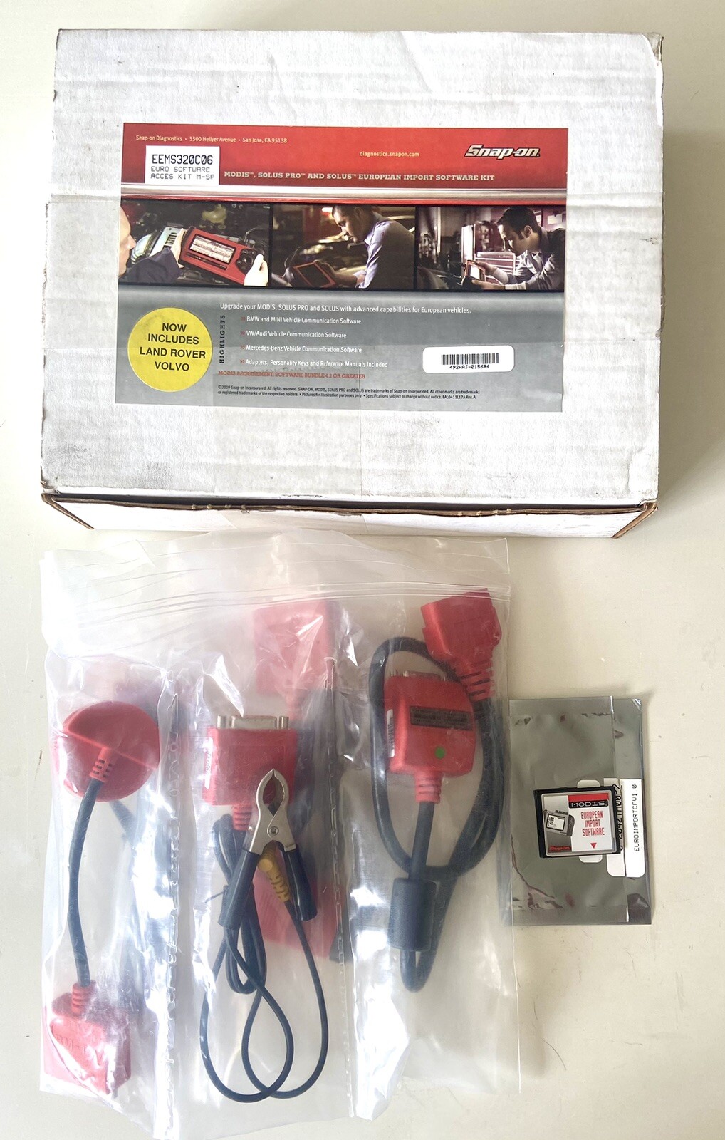 SNAP ON SOLUS PRO SCANNER EESC 316 11.2 BUNDLE. W/European Software ...