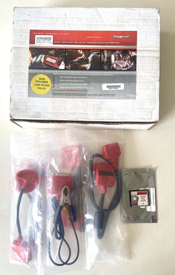 SNAP ON SOLUS PRO SCANNER EESC 316 11.2 BUNDLE. W/European Software ...