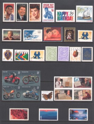 2006 U.S. COMMEMORATIVE YEAR SET *170 STAMPS* WITH 6 SHEETS & AIRMAILS ...