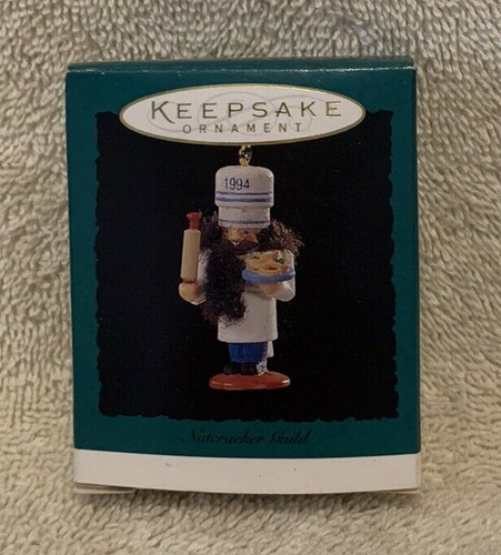 1994 Hallmark Nutcracker Guild - Baker Miniature Ornament #1 - New | eBay