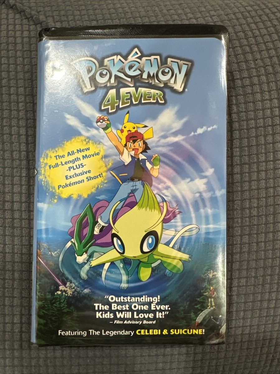 Pokémon 4ever Vhs POKÉMON POKEMON 4EVER ISRAELI VHS PAL ISRAEL