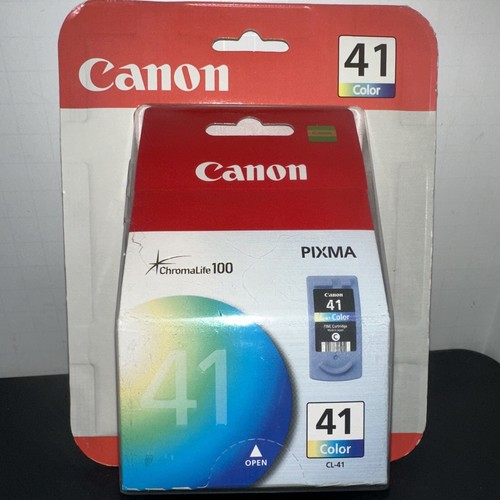 Genuine Canon CL-41 Color Ink Cartridge ChromaLife100 Pixma 13803051346 ...