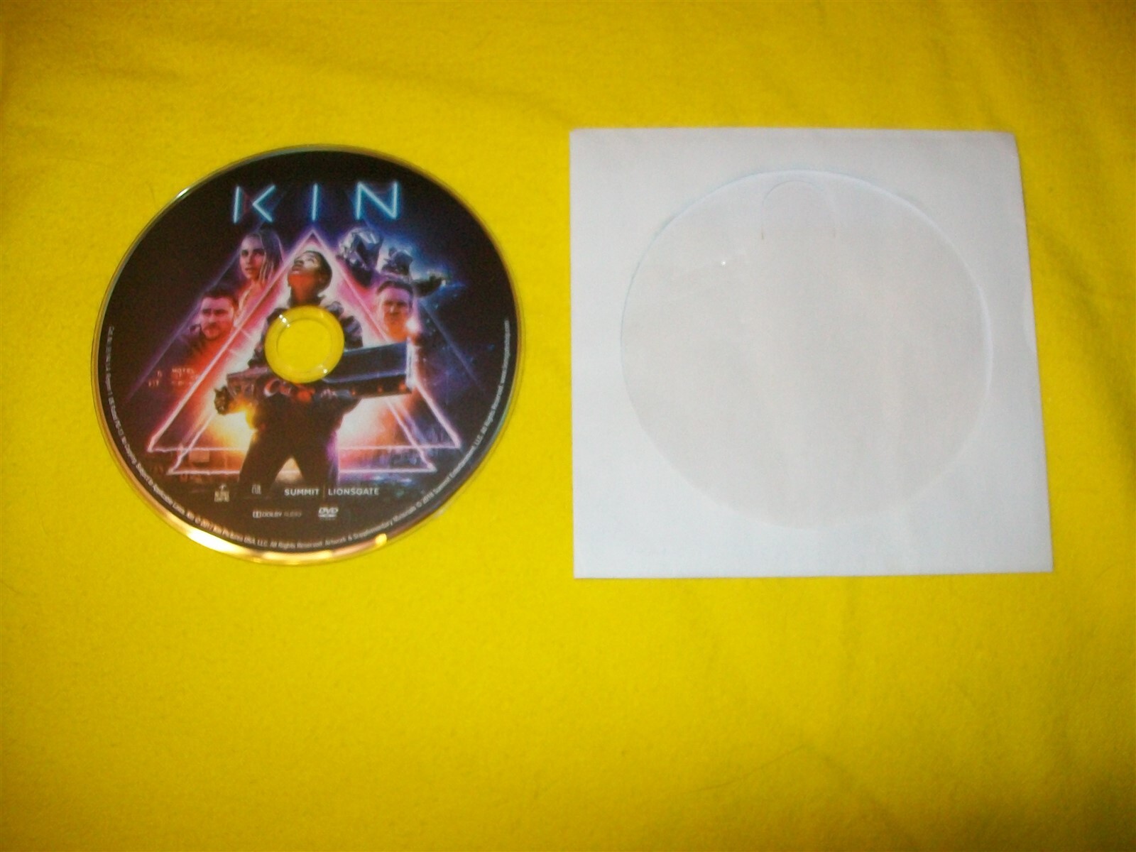KIN DVD DISC ONLY NO CASE DENNIS QUAID ZOE KRAVITZ JAMES FRANCO | eBay