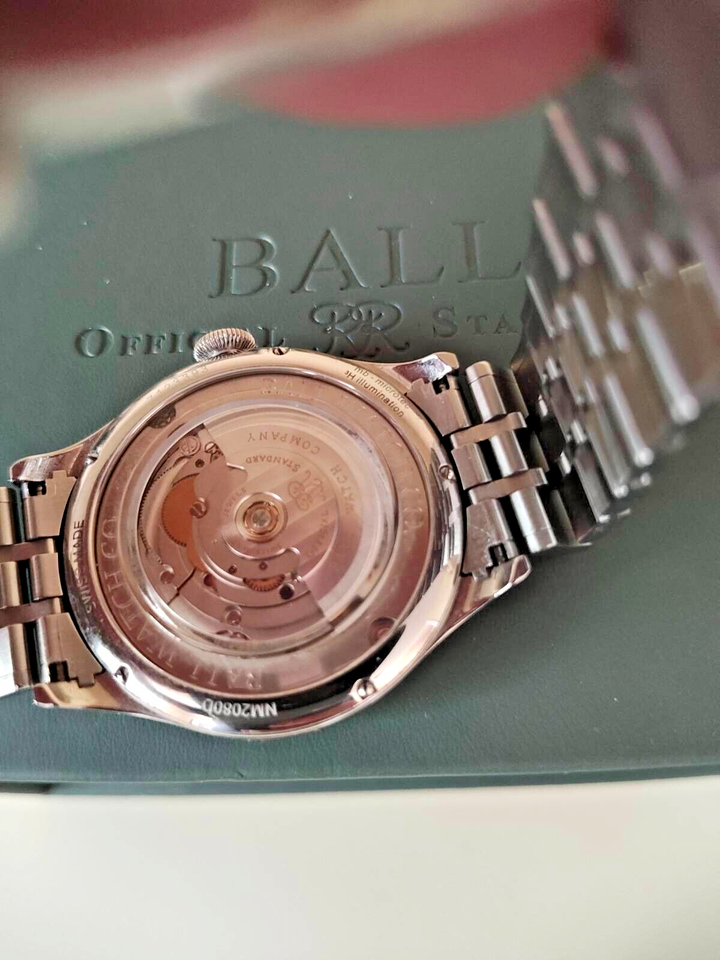 Ball Trainmaster Eternity Men's watch automatic day/date 39.5 mm | eBay
