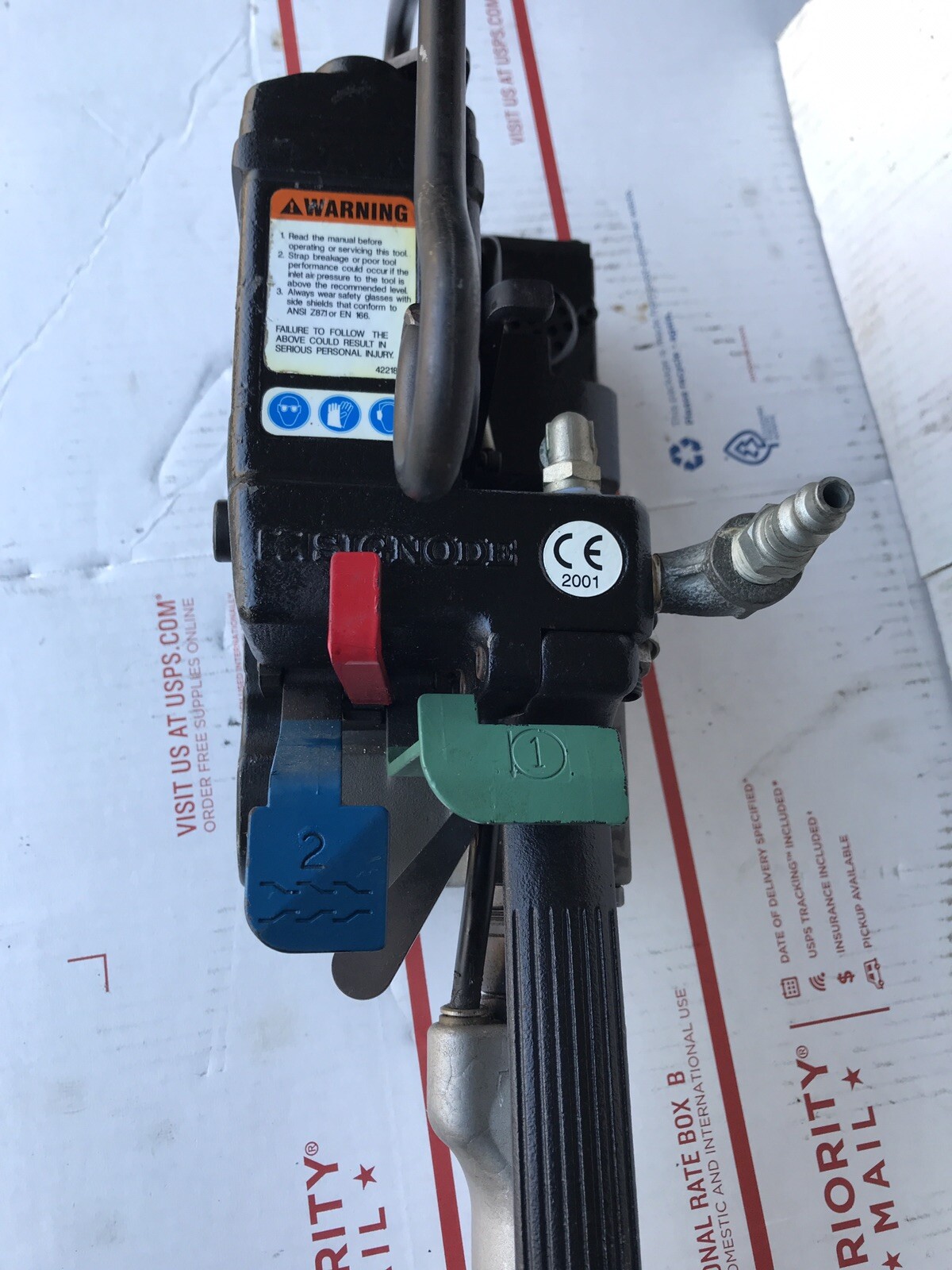SIGNODE PHT-16M Pneumatic Tension Weld Strapping Tool | eBay
