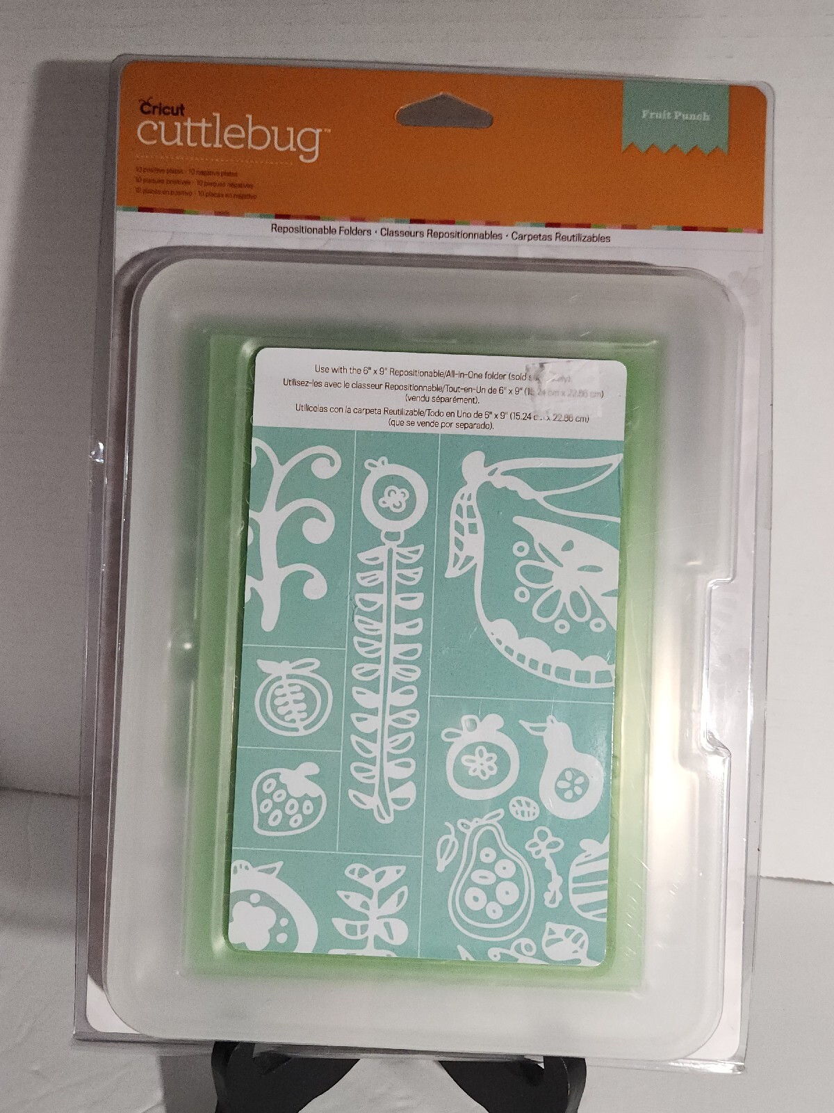 Cricut Cuttlebug Repositionable Fruit Punch Embossing Plates Set ...