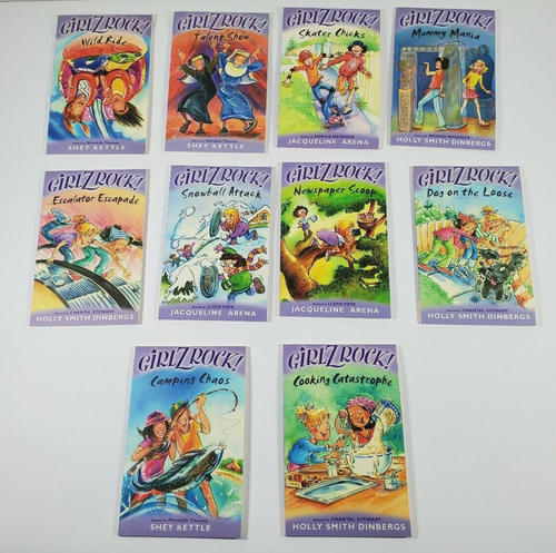 Lot of 10 Girlz Rock Books 2006 Paperback Mondo Publishing | eBay