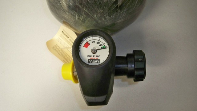 MSA 10175708 SCBA Carbon Composite Compressed Air Cylinder Un1002 ...