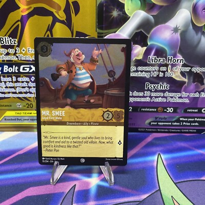 Disney Lorcana Mr. Smee Loyal First Mate Holo Foil 15/204 🔥 A | eBay