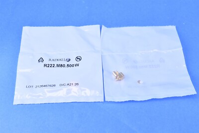 2 Radiall SMP Connector Plug Female Socket 50Ohm Right Angle Crimp ...