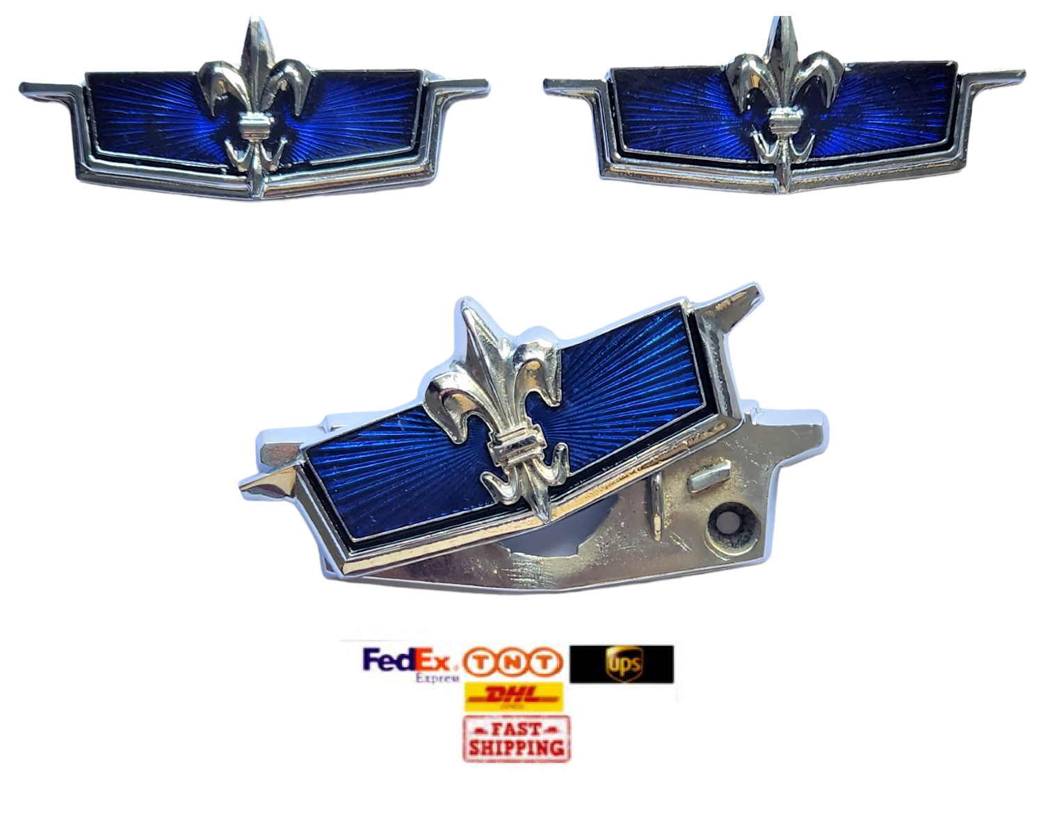 CHEVROLET CAPRICE EMBLEM SET 3 PCS ROOF PILLAR EMBLEMS & TRUNK KEY ...