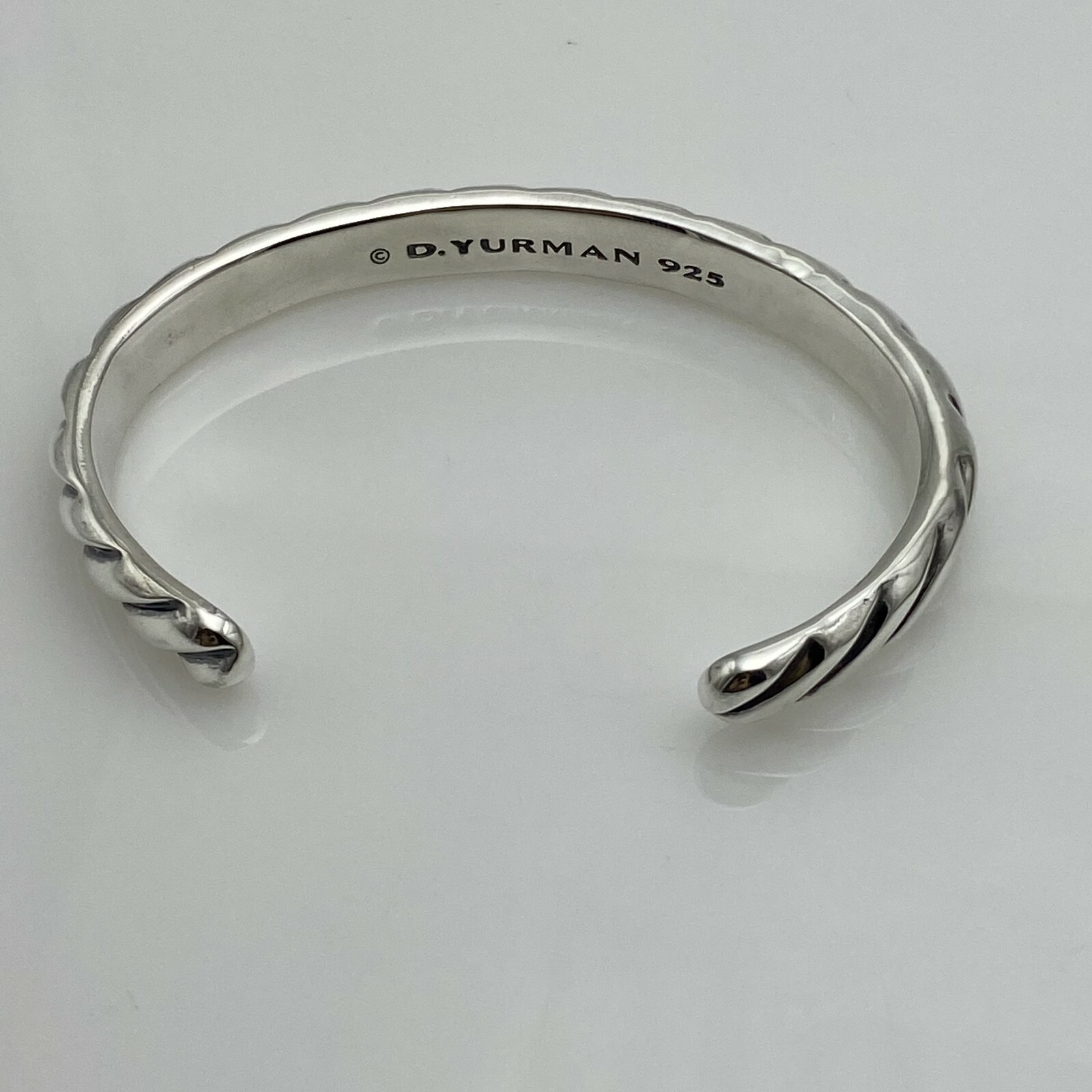 David Yurman Men's Modern 10mm Cable Cuff Bracelet In… - Gem