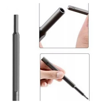 Screwdriver Handle for Hex 4mm screw driver Micro Small bits Gray Hex ...