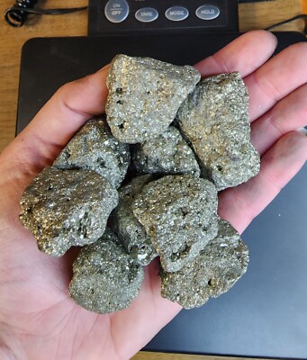 Wholesale Natural Rough Pyrite Silver Fools Gold Crystal Rock Stone ...