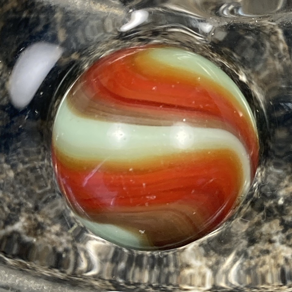 Vintage Akro Agate Corkscrew Marble .64” R8 | eBay