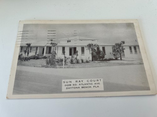 Sun Ray Court Daytona Beach Florida Postcard | eBay