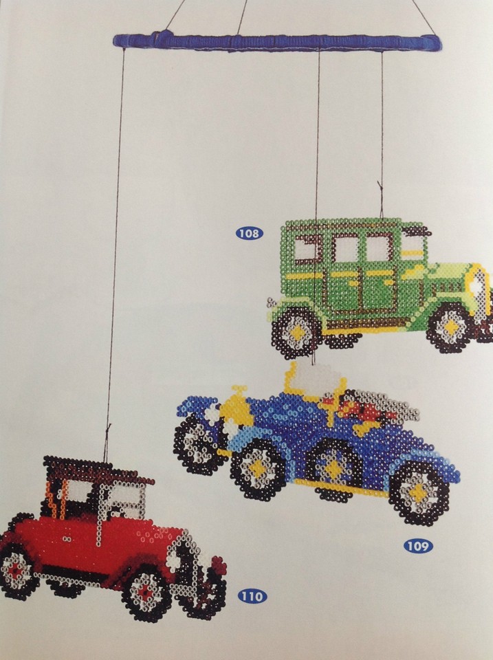 Mobilering - geeignet für Hama Bügelperlen Mobile Perlen Stiftplatte ...