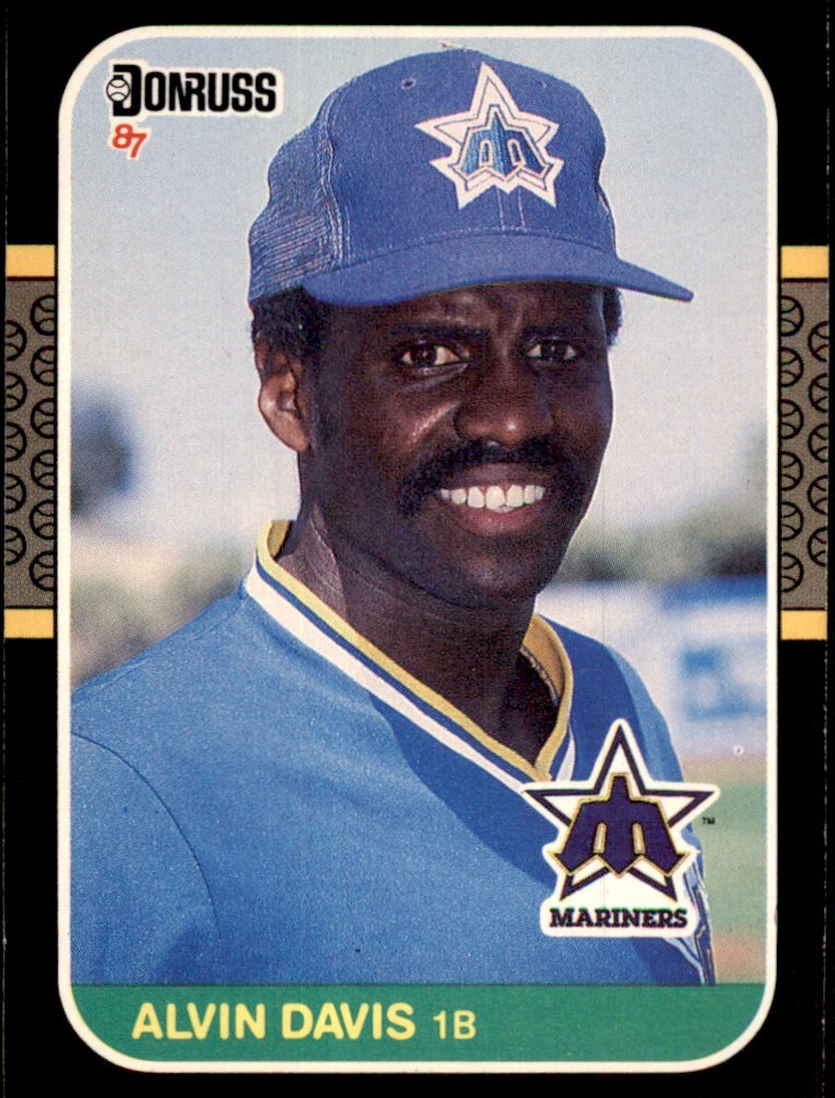 1987 Donruss Alvin Davis Seattle Mariners #75 | eBay