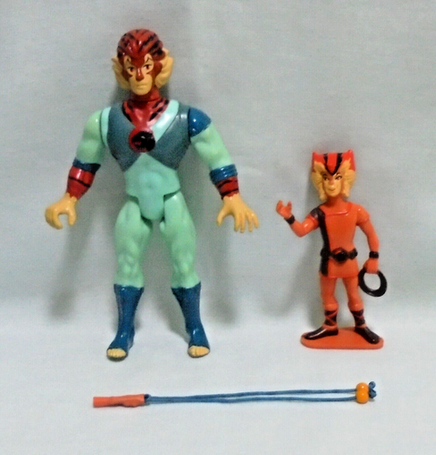 Thundercats Tygra and Wilykat Bolo Whip Battle Figure Complete 1985 LJN ...