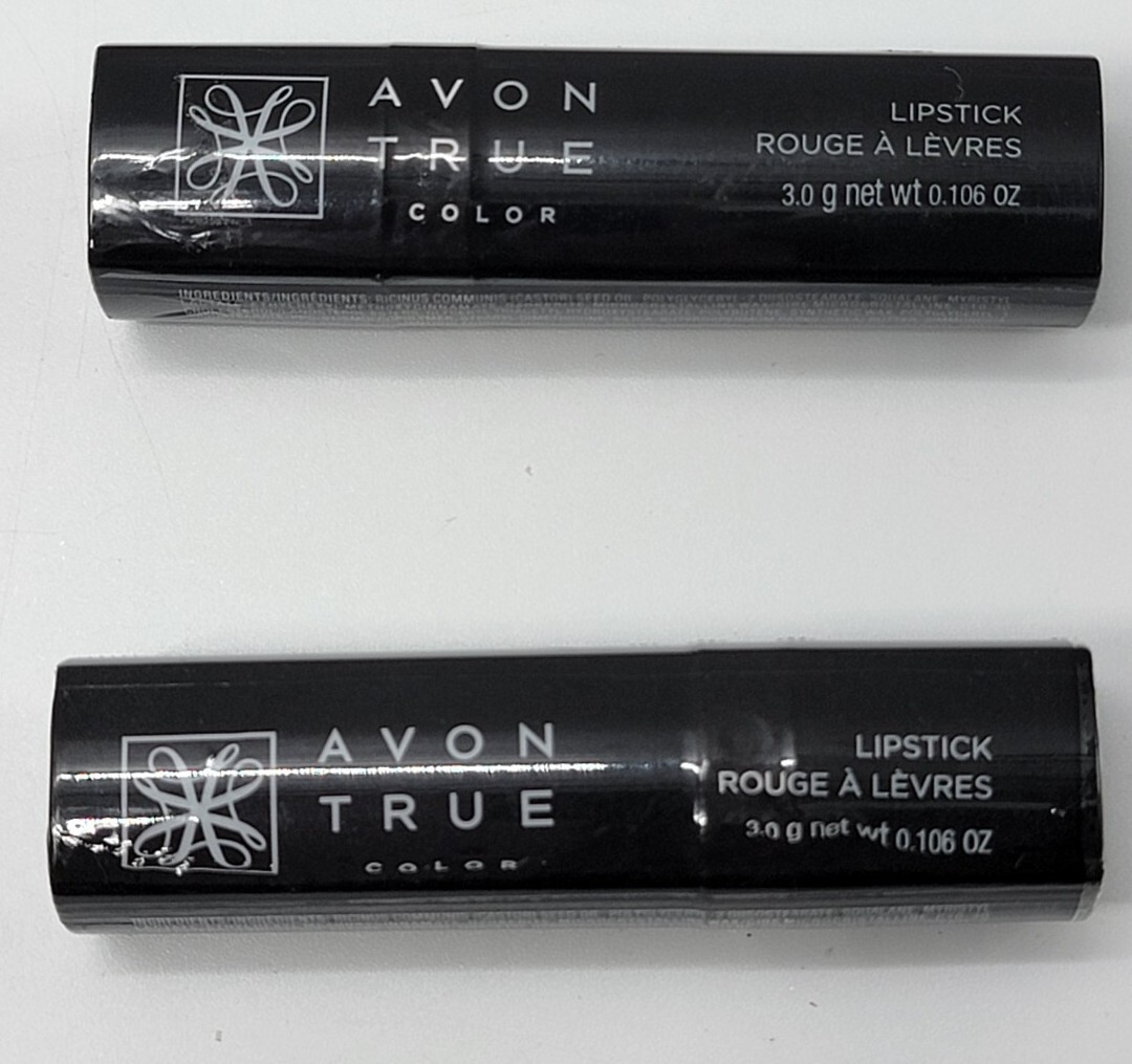 (Lot Of 2) Avon True Color Cherry Jubilee Lipstick Sealed Discontinued ...