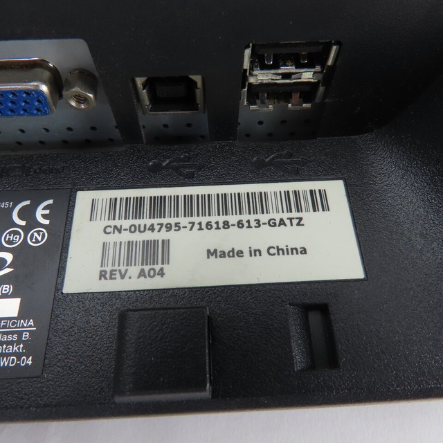 Dell 1505FP 15" 1024x768 LCD UltraSharp Flat Panel Monitor for sale ...