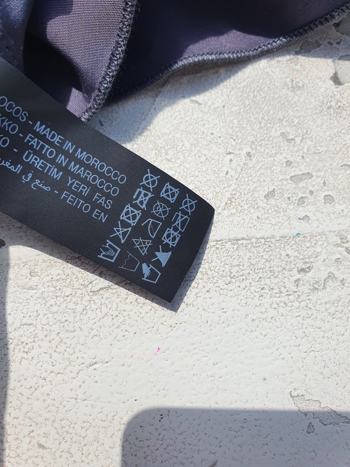 ZARA Women's Ruffle Bikini Swim Top GRAY Swimwear Size S | eBay UK