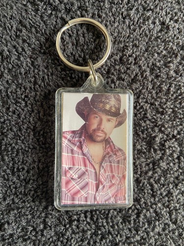Vintage Toby Keith Picture Keychain Collectible Original | eBay