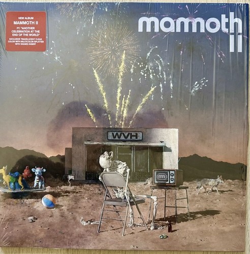 NEW Mammoth WVH II Wolfgang Van Halen Firework Splatter Vinyl LP ...