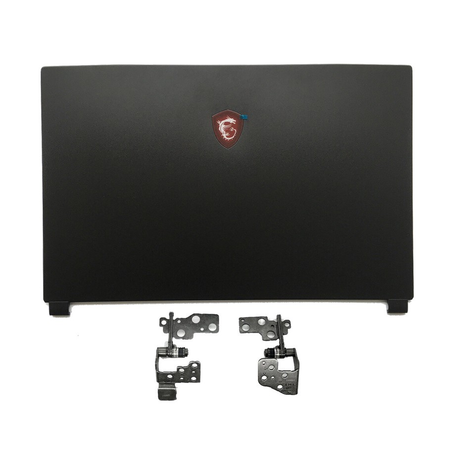 New Back Cover + Bezel +Hinges For MSI Raider GP75 GL75 GE75 MS-17E1 MS ...
