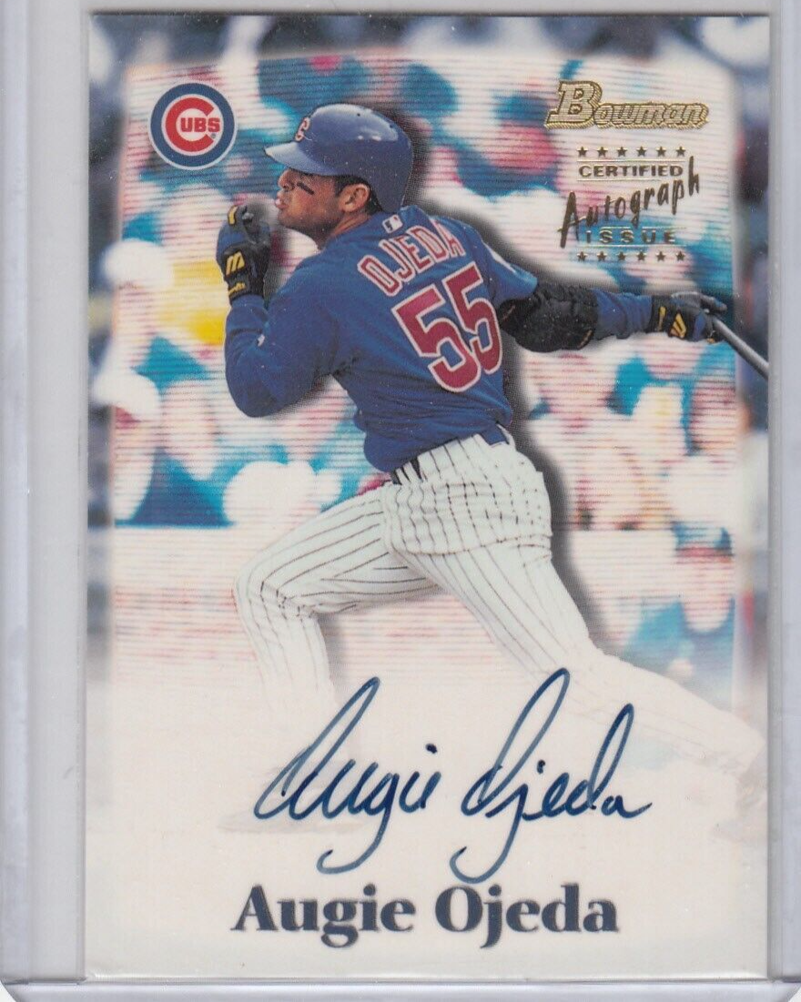 2000 Bowman Draft Picks Autograph AUGIE OJEDA RC Auto Cubs | eBay