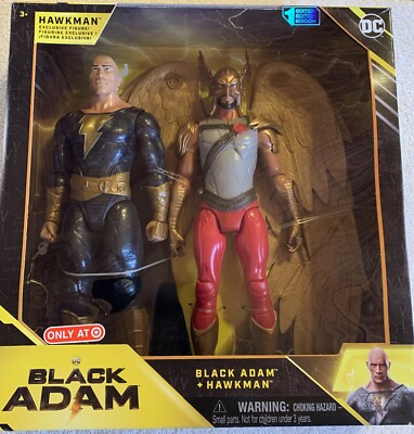 DC Black Adam & Hawkman 12" 1st Edition Action Figures 2 Pack Target ...