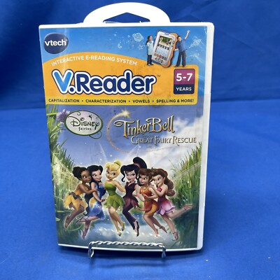 Vtech V.Reader Game Tinker Bell and the Great Fairy Rescue V Reader ...