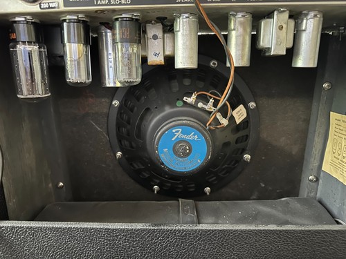 1969 Fender Princeton Reverb Drip Edge Vintage Tube Amp, Black Panel ...