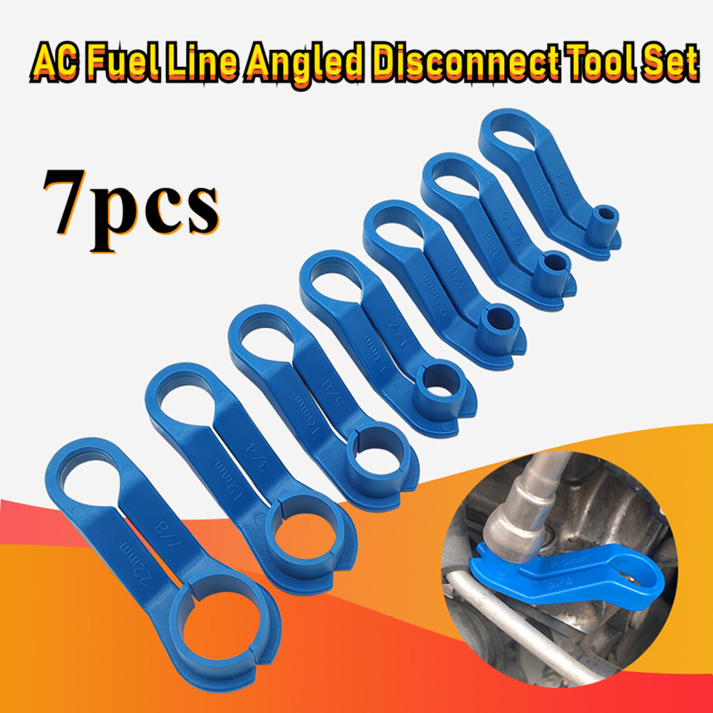 7pcs AC Fuel Line Disconnect Tool Quick Angled Disconnect Tool Set 7 ...