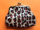 COIN PURSE leopard print party favor stocking stuffer christmas gift ...