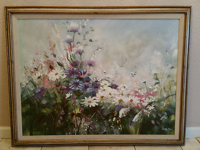 Floral Oil Painting, Thomas Pell | eBay