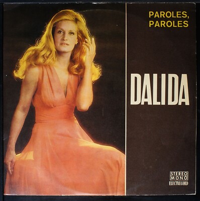 Dalida - Paroles Paroles - ROMANIA - KOMMUNIST SOVIET ERA press LP / US Seller | eBay