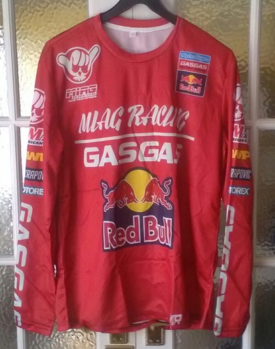 GAS GAS RACING REPLICA TEAM ENDURO MX SHIRT LARGE | eBay UK