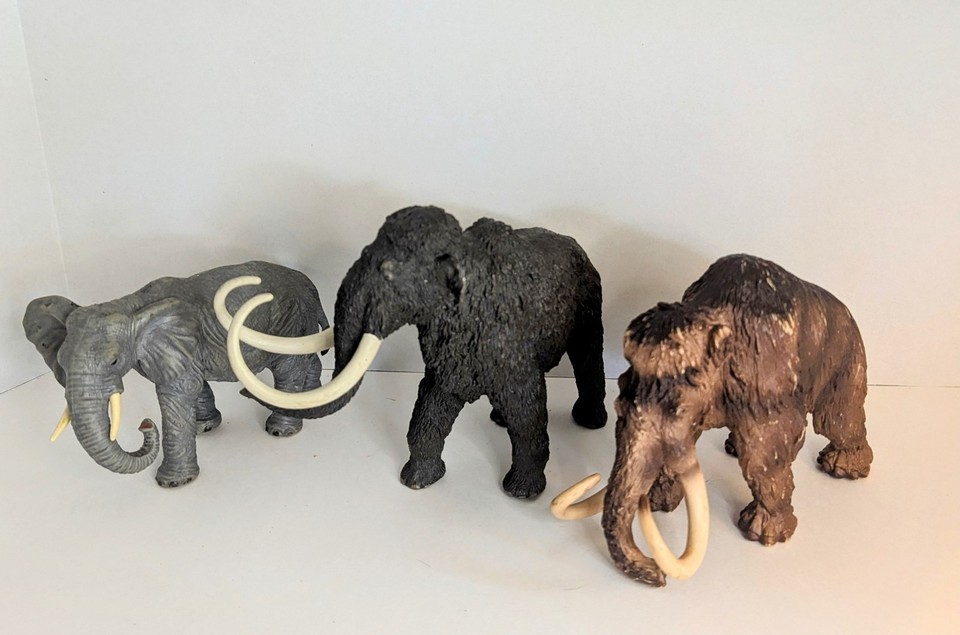 Safari Wooly Mammoth Collection Prehistoric Figure Dinosaur Toy 2002 | eBay