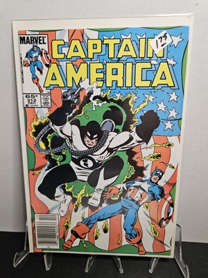 Captain America #312 (Marvel,1985) 1st appearance of Flag Smasher. | eBay