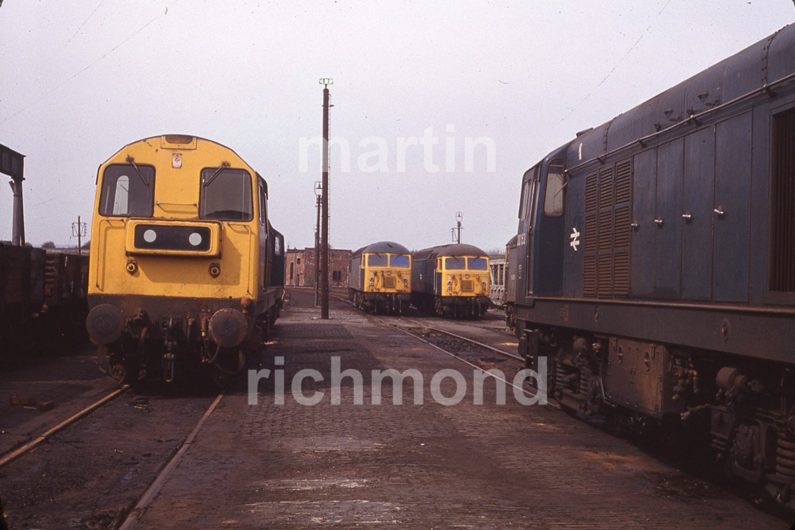 Westhouses Depot Class 20's 20153, Class 56's Fuji 35mm Slide RN515 | eBay UK