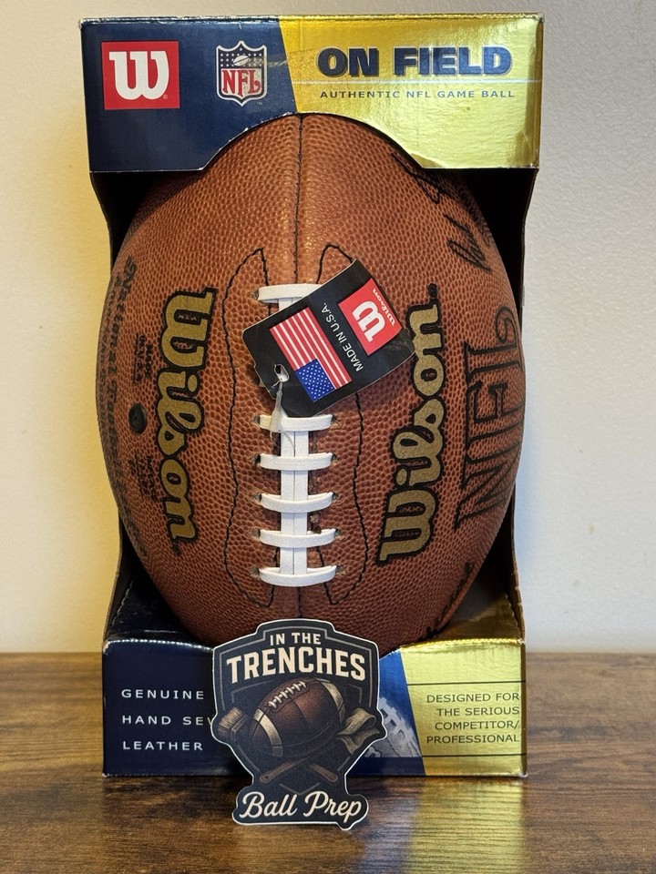 Wilson Official NFL Paul Tagliabue Football Vintage In Box New Bladder ...