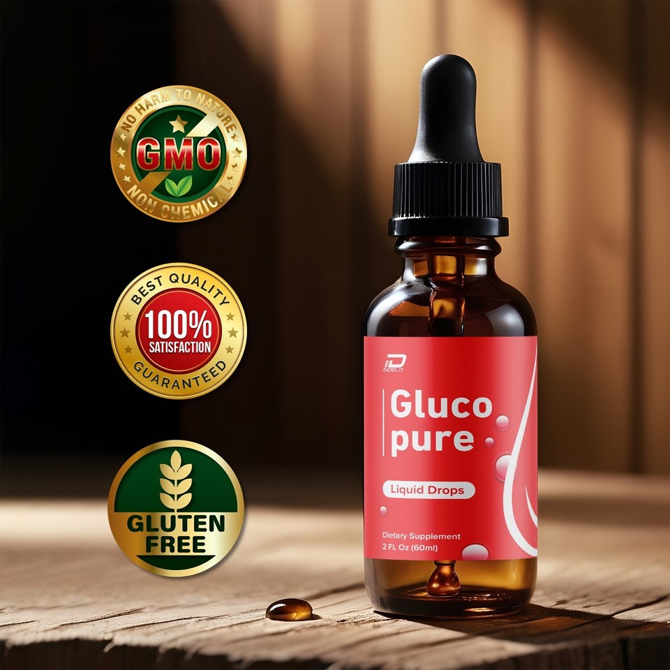 (3 Pack) Gluco Pure Drops Healthy Blood Support Formula – GlucoPure ...
