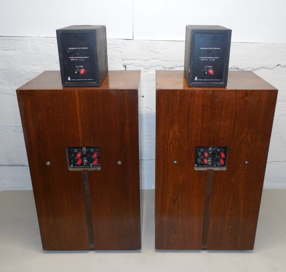 Pyramid Dick Sequerra-Model 8w Subwoofer, Model 7 speakers | eBay