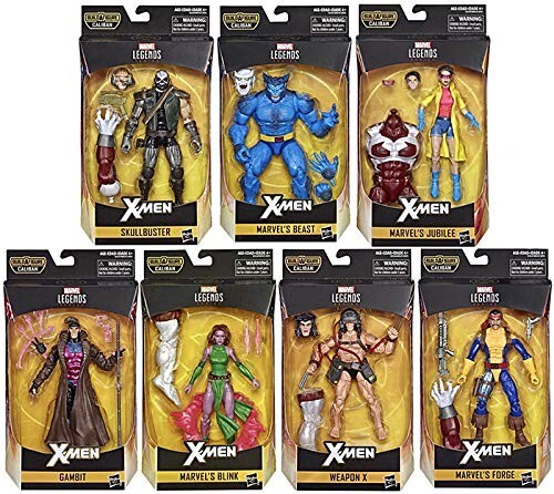 Marvel Legends X-Men BAF Caliban complete set of 7 | eBay