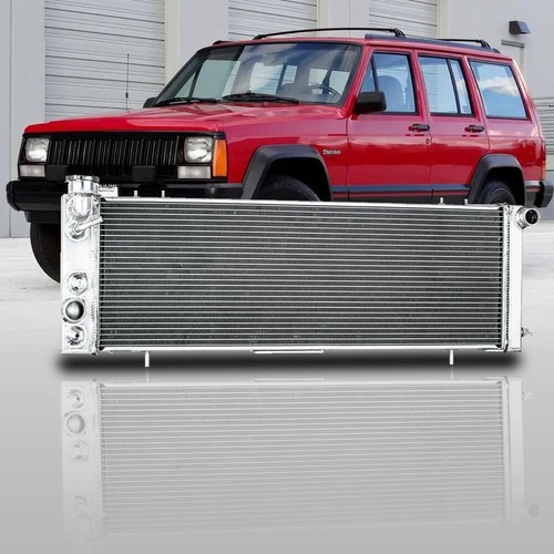 3 Row Aluminum Radiator For 1992~2001 91 Jeep Cherokee XJ Comanche 2.5L ...