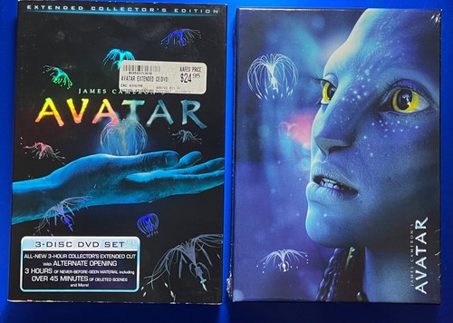 AVATAR EXTENDED COLLECTOR'S EDITION 3 DISC DVD SET SCI-FI GENRE FACTORY ...