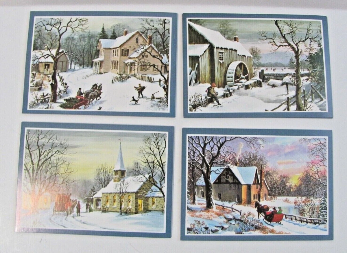 Vintage Winter Postcards
