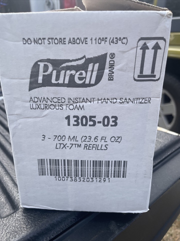 Purell 1305-03 LTX-7 Advanced Hand Saniti Foam, 700 ML Box Of 3 73852031294| eBay